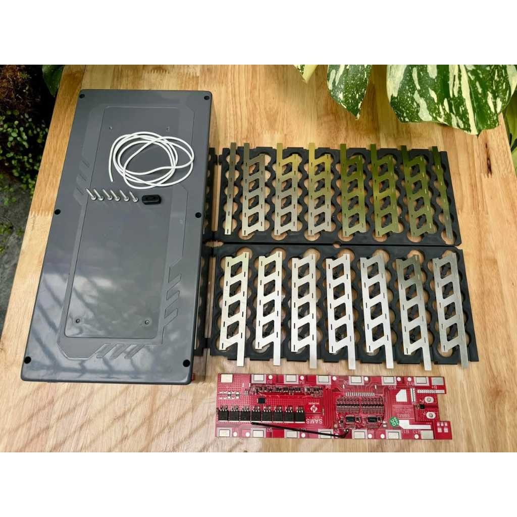 Bộ vỏ hộp xe điện 48V dùng khay pin 21700. Hệ 13/14s -5p | Shopee Việt Nam