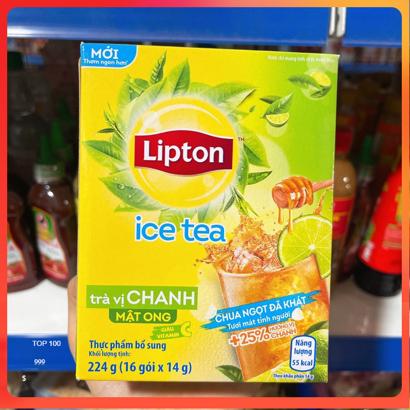 Trà Lipton Vị Chanh Mật Ong Hộp 224g X 16 Gói [San pham chat luong ...