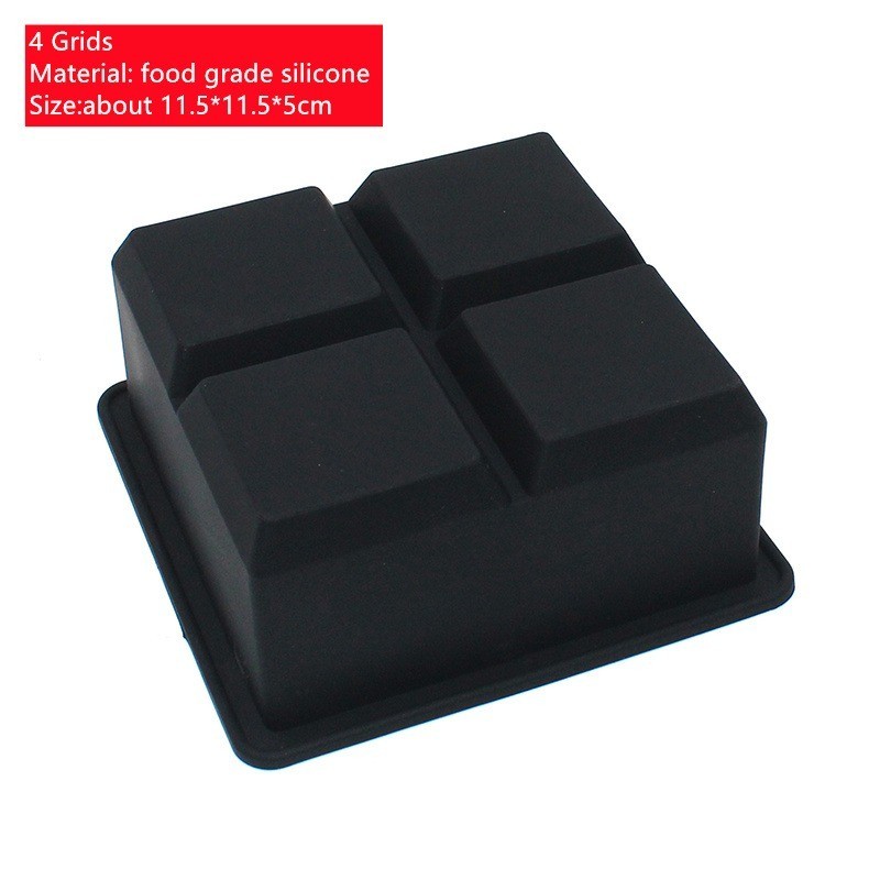 Dễ Dàng Giảm Silicon Đá Khuôn Hình Vuông Làm Đá Khay Cho Whisky ...