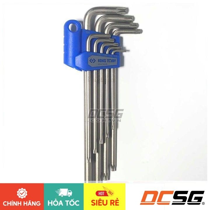 Bộ lục giác hoa thị có lỗ Kingtony 20419PR (9 chi tiết/bộ) | Shopee ...