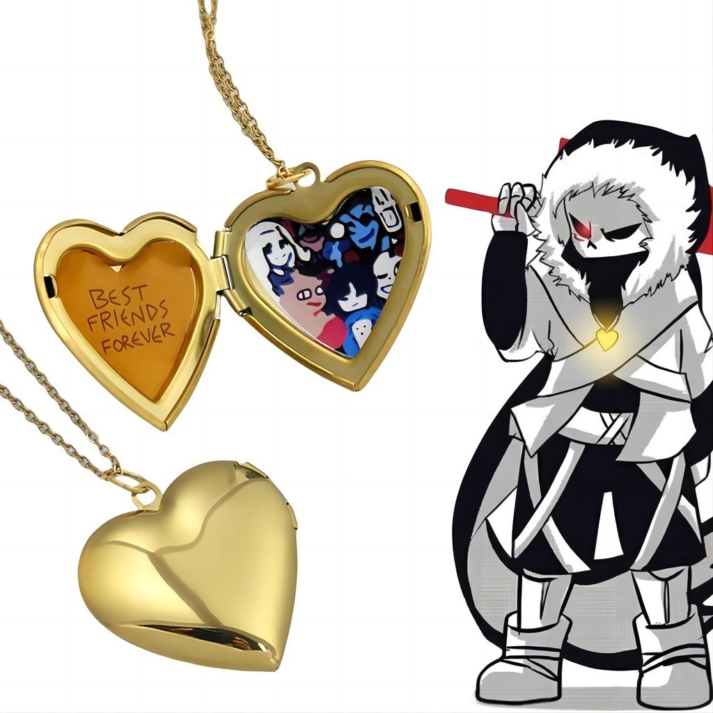 Anime Hoạt Hình Trò Chơi UNDERTALE Sans Cosplay Vòng Cổ Unisex Kim Loại ...