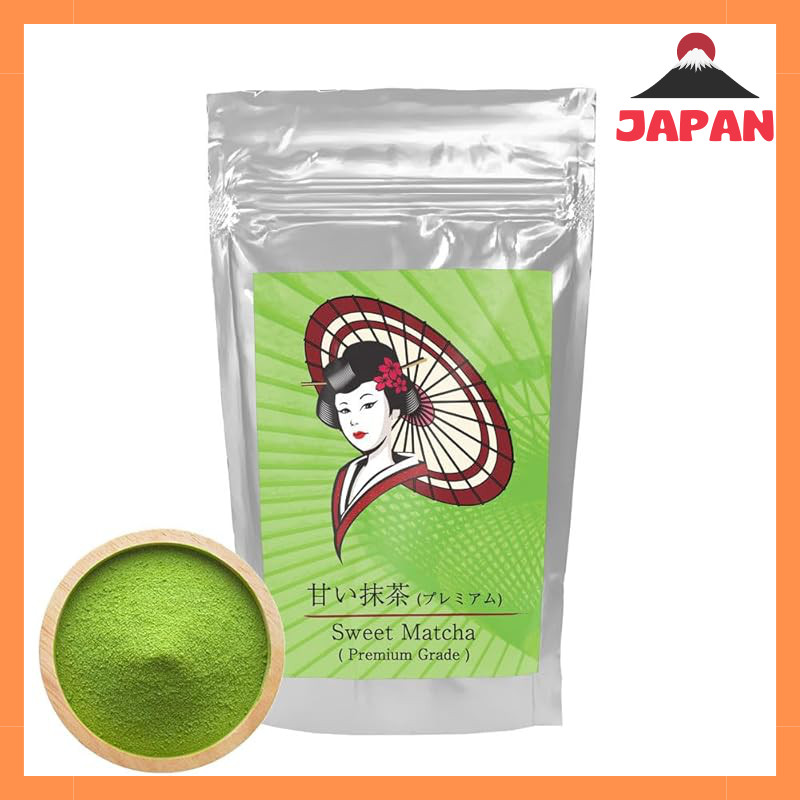 Mukoh Matcha Premium Grade - Sweetened Japanese Matcha Green Tea Powder ...