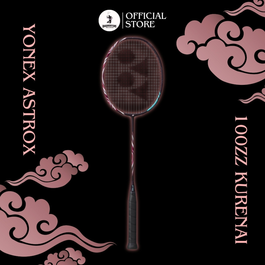 Vợt cầu lông Yonex Astrox 100zz Kurenai siêu bền căng sẵn 10kg, vợt cầu lông carbon 4U tặng bao ...