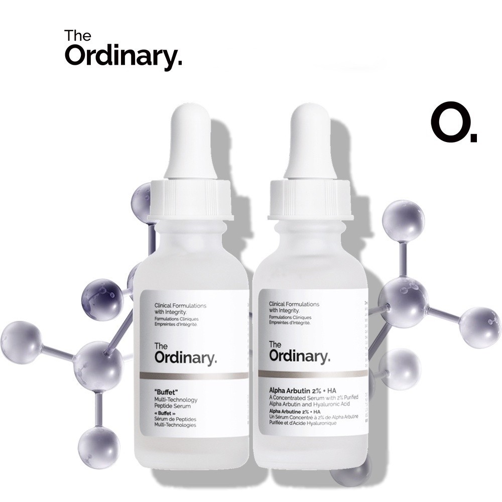 The Ordinary Whitening and anti-aging Set - " Buffet " & Alpha Arbutin ...