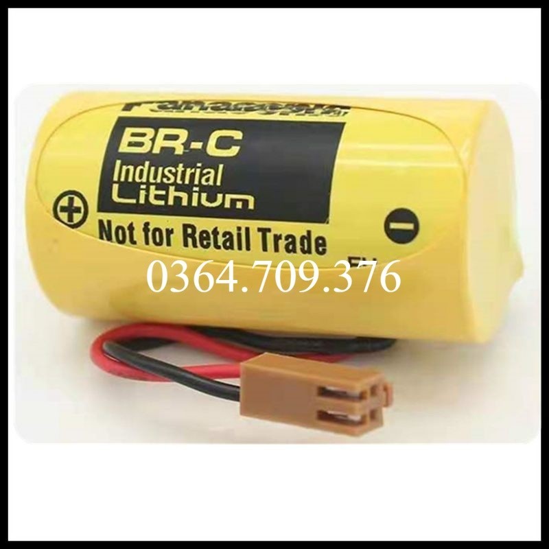 BR-C Panasonic chính hãng pin lithium 3V pin hệ thống fanuc CNC sẵn ...