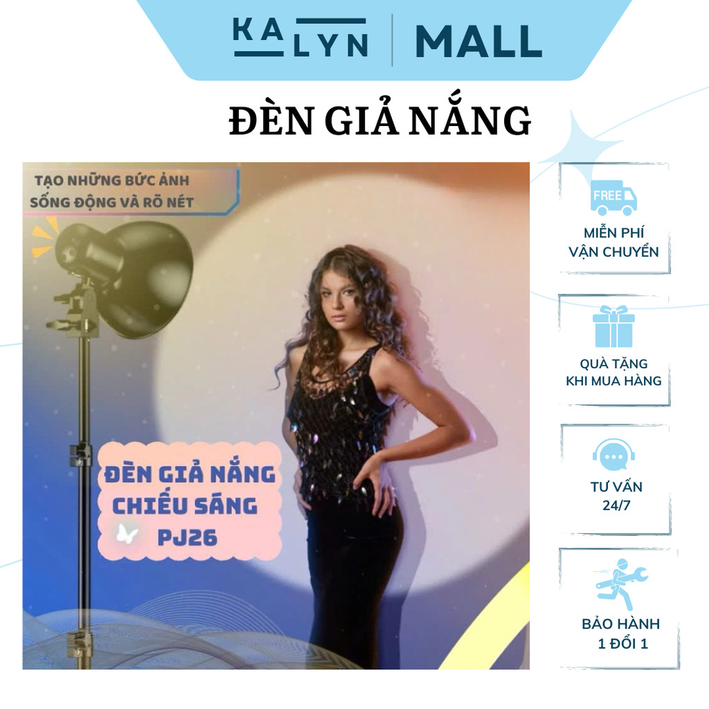 Đèn Giả Nắng PJ26 – Hiệu Ứng Ánh Sáng Mặt Trời Siêu Thật, Nâng Tầm Chụp ...