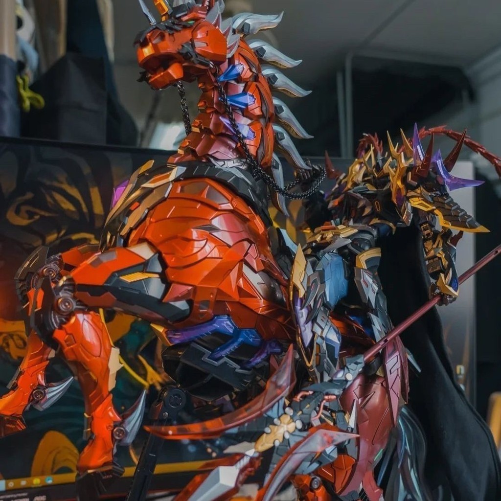 Giải phóng mặt bằng Miễn phí Vận chuyển Lu Bu Mecha Zhao Yun Guan Yu ...