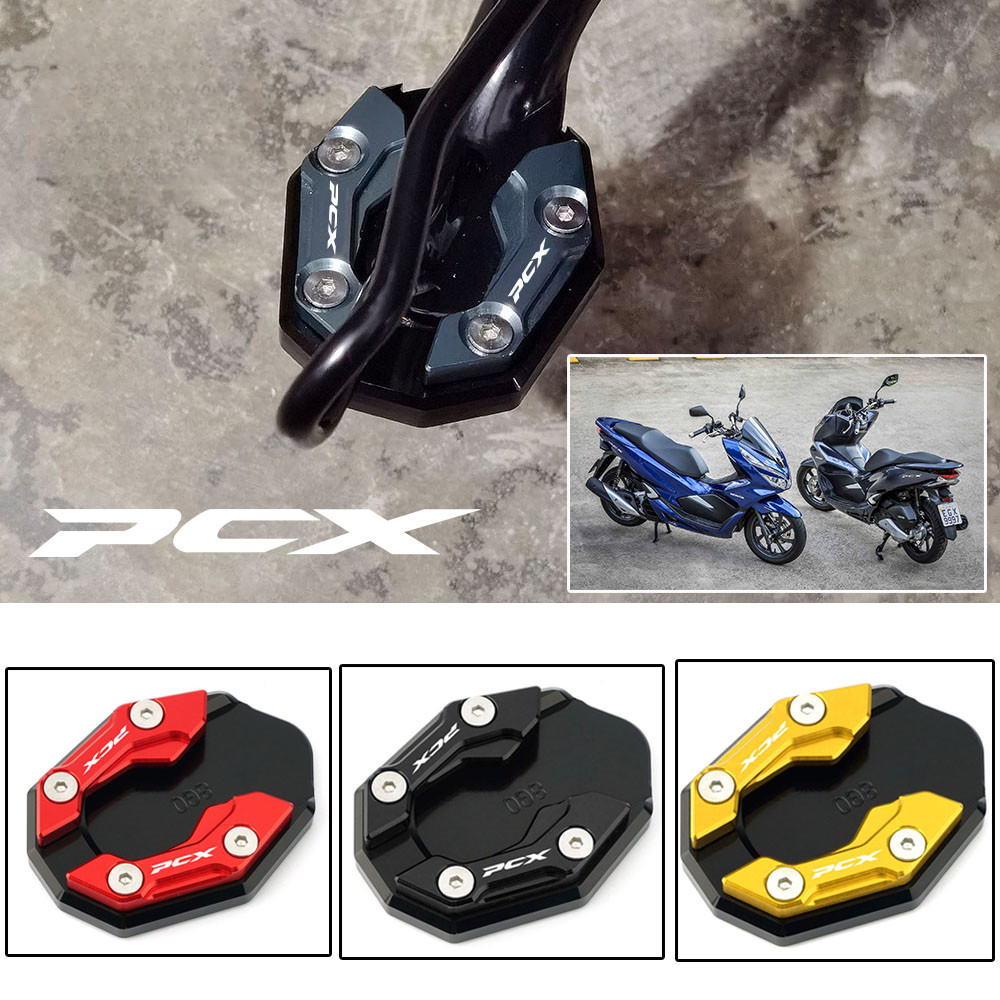 2023 Mới Phù Hợp Cho Xe Honda PCX 160 150 125 PCX150 PCX160 PCX125 Xe Máy CNC Bên Đứng Phóng To ...
