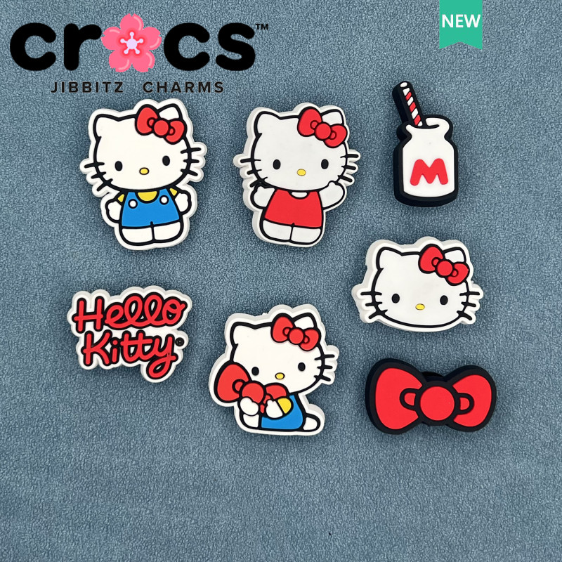 Charm cross Jibbitz Hello Kitty Quyến Rũ Phụ Kiện Giày Hoạt Hình Dễ ...