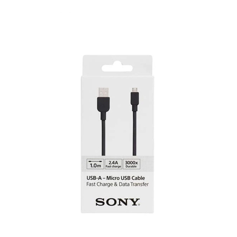 Cáp MICROUSB dài 1m SONY CP-AB100 Đen - Bảo hành chính hãng 12 tháng ...
