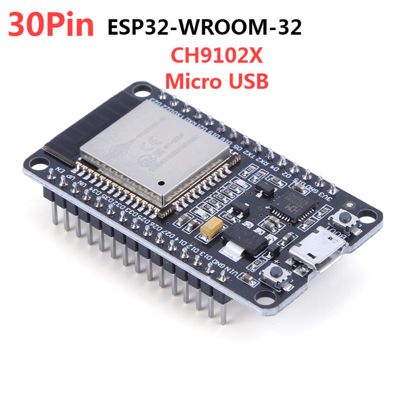 Bảng phát triển ESP32 TYPE-C USB MICRO USB CP2102 CH9102X CH340C WiFi + Bluetooth Công suất siêu ...