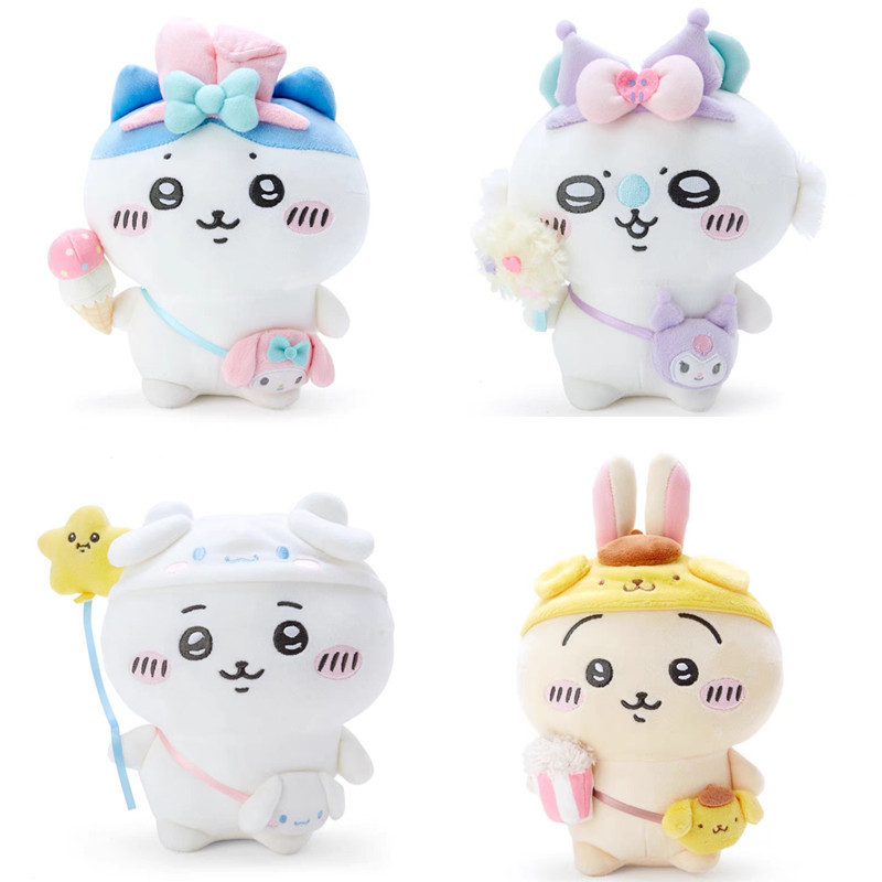 Mới Dễ Thương Chiikawa Hachiware Usagi Momonga Cos Bunny Dog Sang Trọng ...