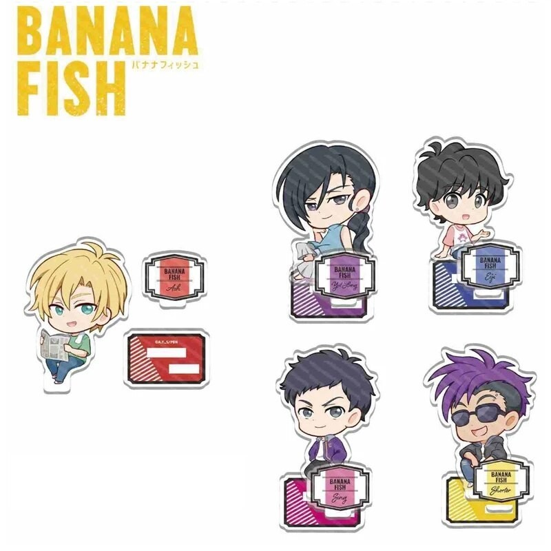 Mô hình Standee Banana Fish Akimi Ash Lynx Eiji Shorter Dino Yut Lung ...