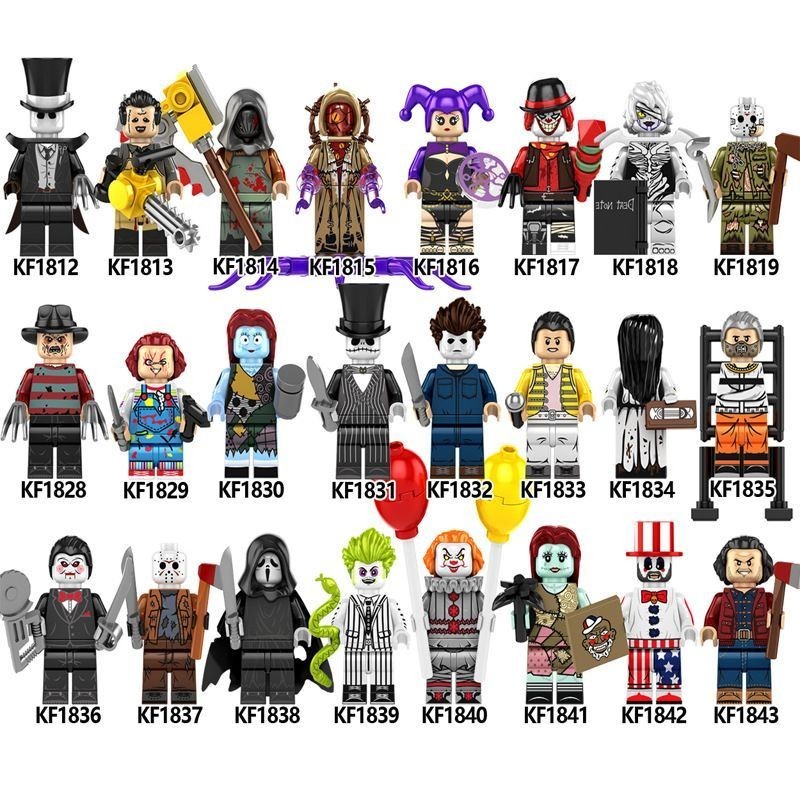 Tương thích Lego Halloween Khối xây dựng Minifigure Jack the Ripper ...
