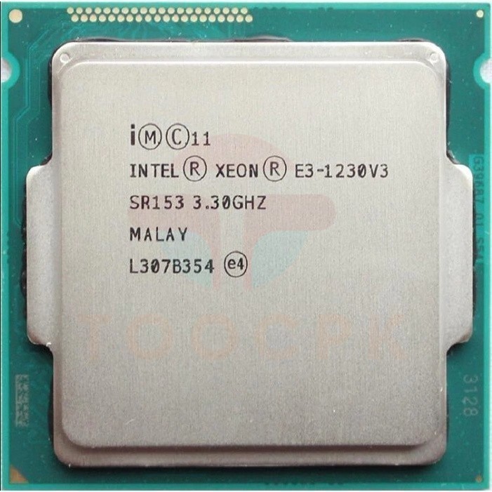 Bộ xử lý Intel Xeon E3- 1230 v3 E3 1231 v3 1220 v3 1231 v3 1240 v3 1275 ...