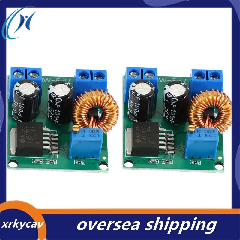 2x Dc-Dc 3V-35V sang 4V-40V Mô-đun nguồn tăng cường có thể điều chỉnh 3V 5V 12V sang 19V 24V 30V ...