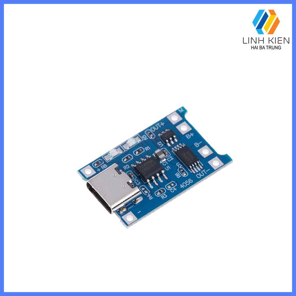 [Có sẵn] Mạch Sạc Pin 1 Cell 18650 TP4056 1A Type-C | Shopee Việt Nam
