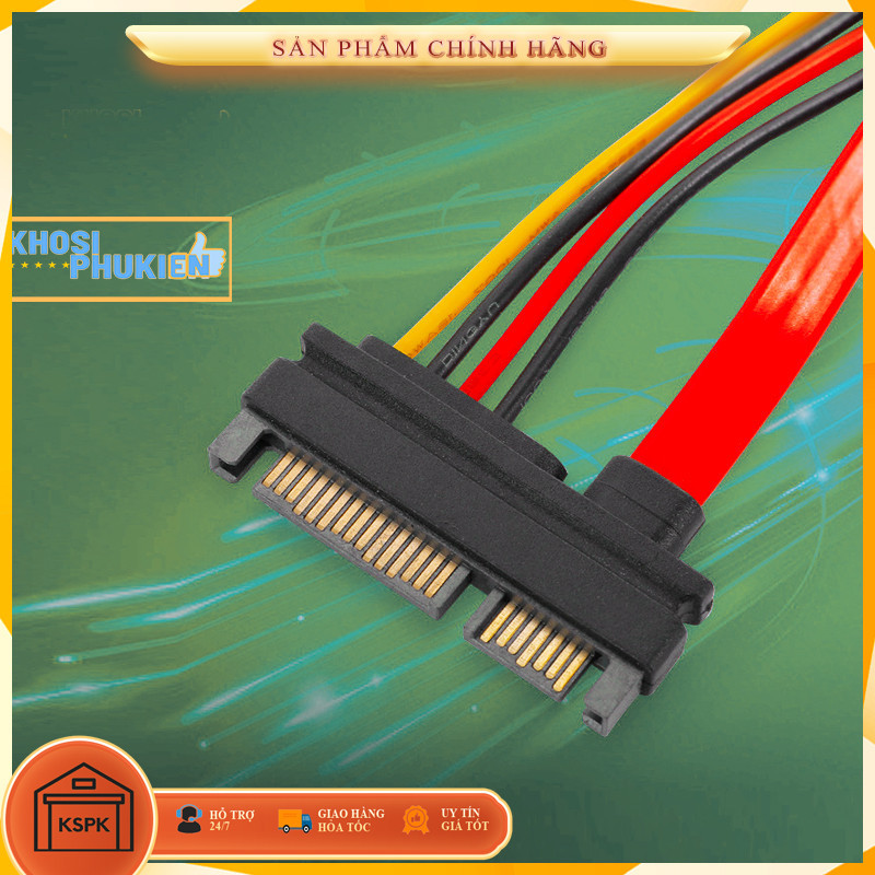 Dây cáp sata 15 +7- cáp truyền dữ liệu sata - cáp SSD - caddybay- cáp ...