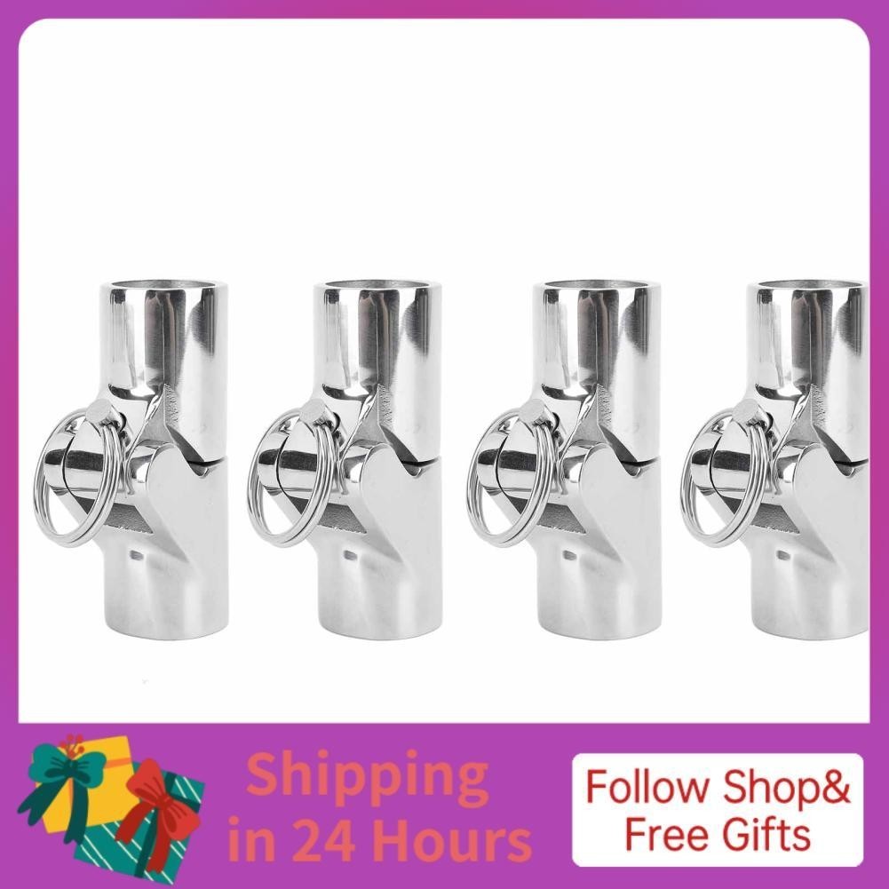 Iuxishop Folding Swivel Coupling Tube Connector Boat Pipe Rustproof ...
