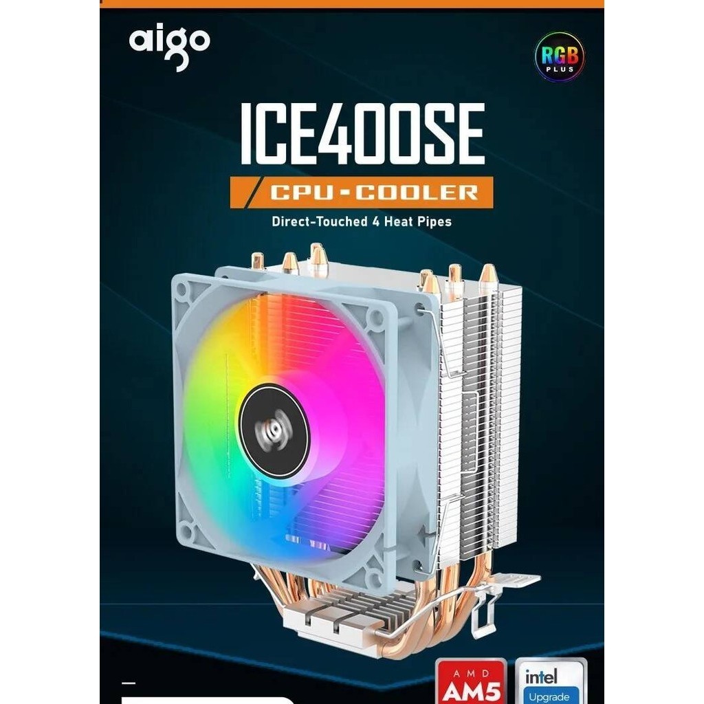 AIGO ice400se không khí CPU Cooler Quạt làm mát yên tĩnh thông gió 4 ...
