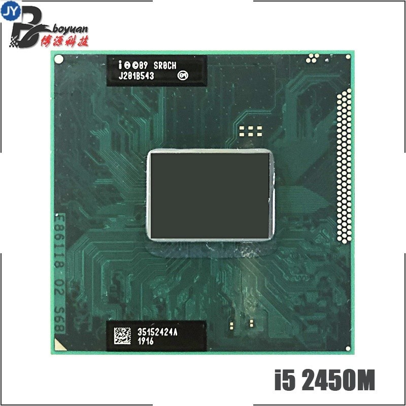 Intel Core i5-2450M i5 245M SR0CH 2.5 GHz Bộ xử lý CPU tứ lõi kép 3M ...
