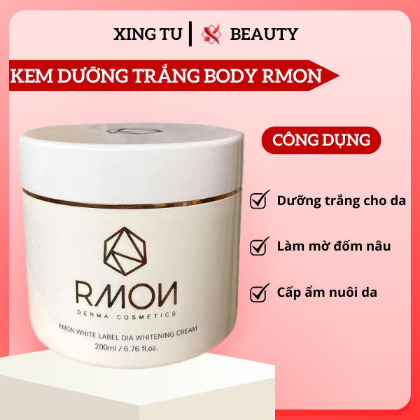 Kem Body RMON Kem Ủ Trắng Da Makeup Body Nâng Tone White Tone Up Body ...
