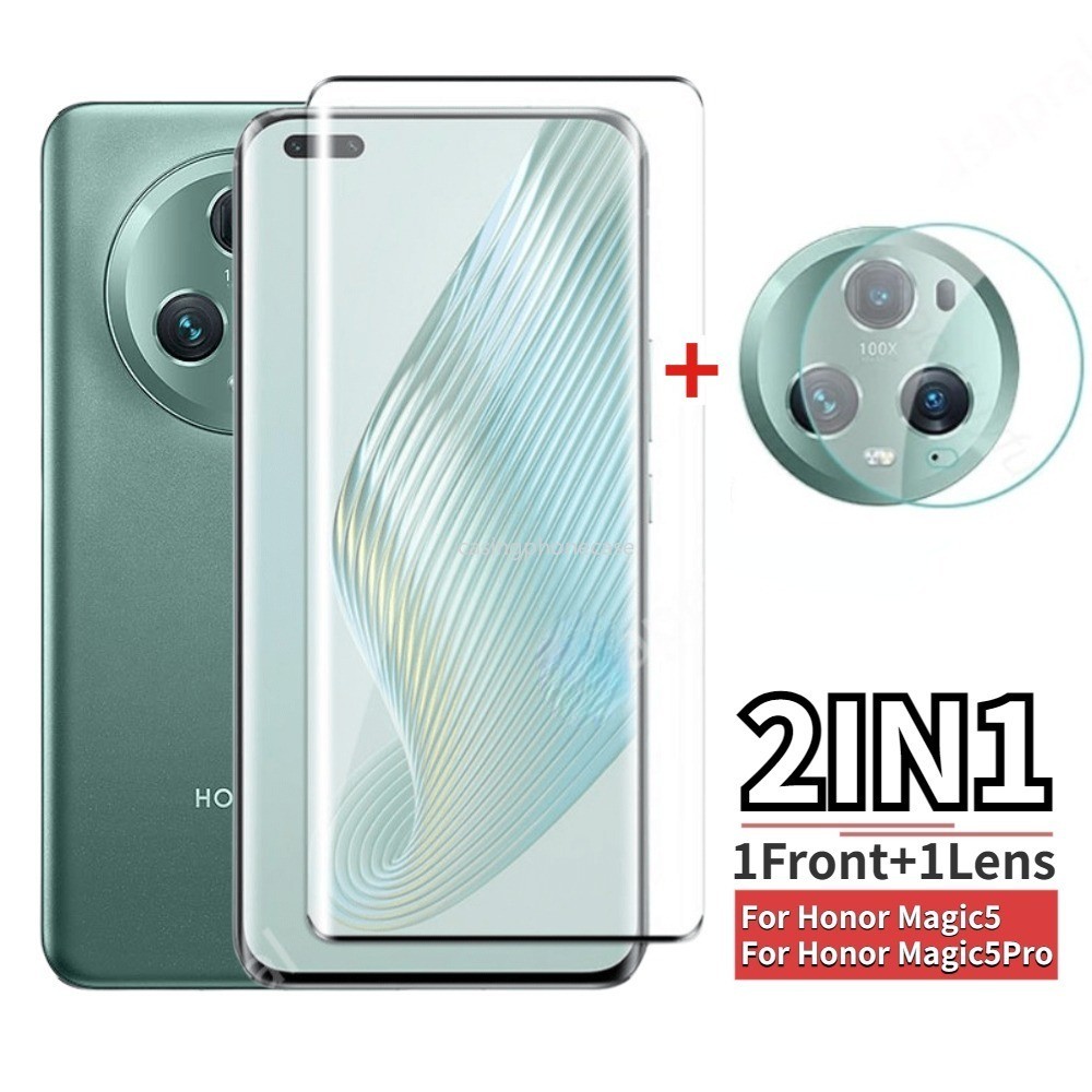 Dành Cho Huawei Honor Magic 5 Pro Magic5 5G 2023 2024 Cong Bảo Vệ Màn Hình Camera Kính Cường Lực ...