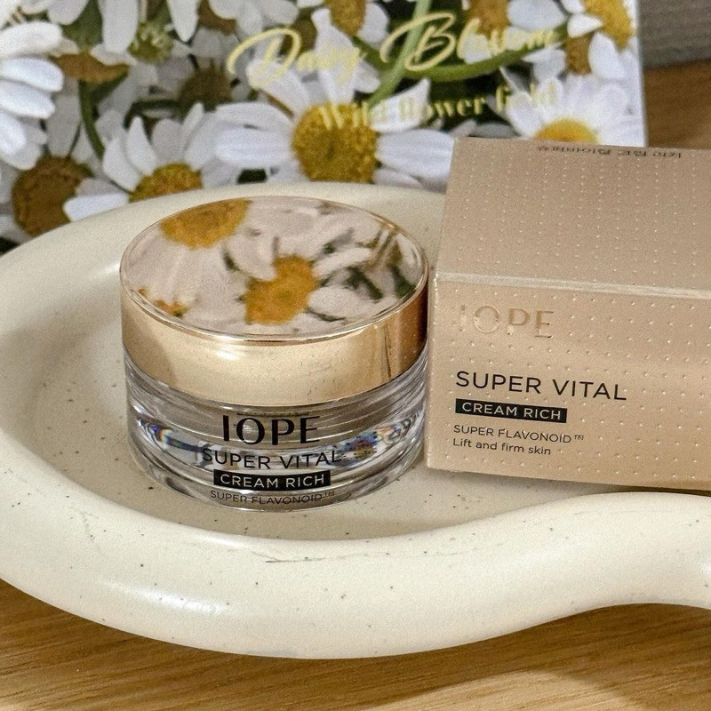 Kem Dưỡng Chống Lão Hóa Cao Cấp Iope Super Vital Cream 14ml | Shopee ...