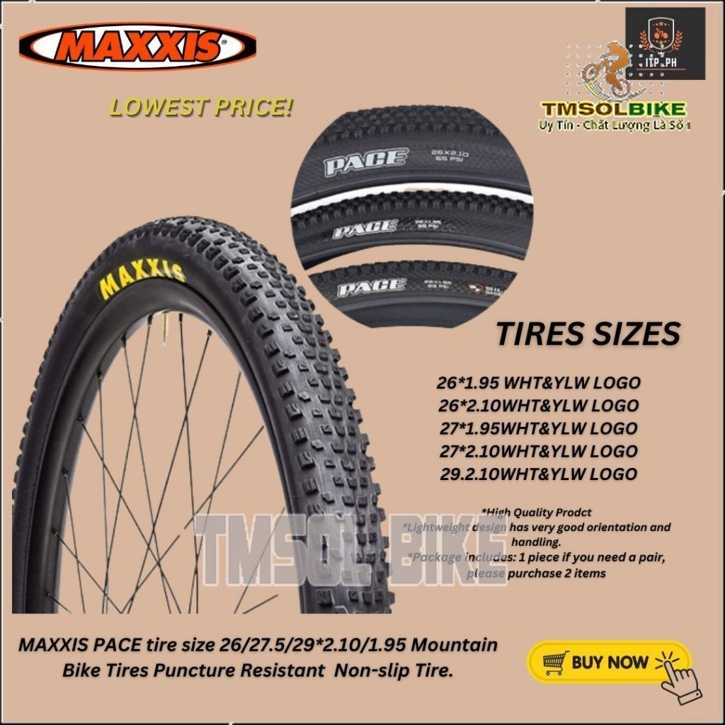 Lốp Xe Đạp MAXXIS size 26/27.5/29*2.10/1.95/2.25 Mountain Bike Tires ...
