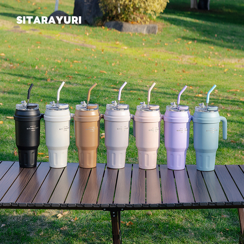 SITARAYURI Ly giữ nhiệt Dung Tích Lớn Thép Không Gỉ 304 Big Mac Thermos ...