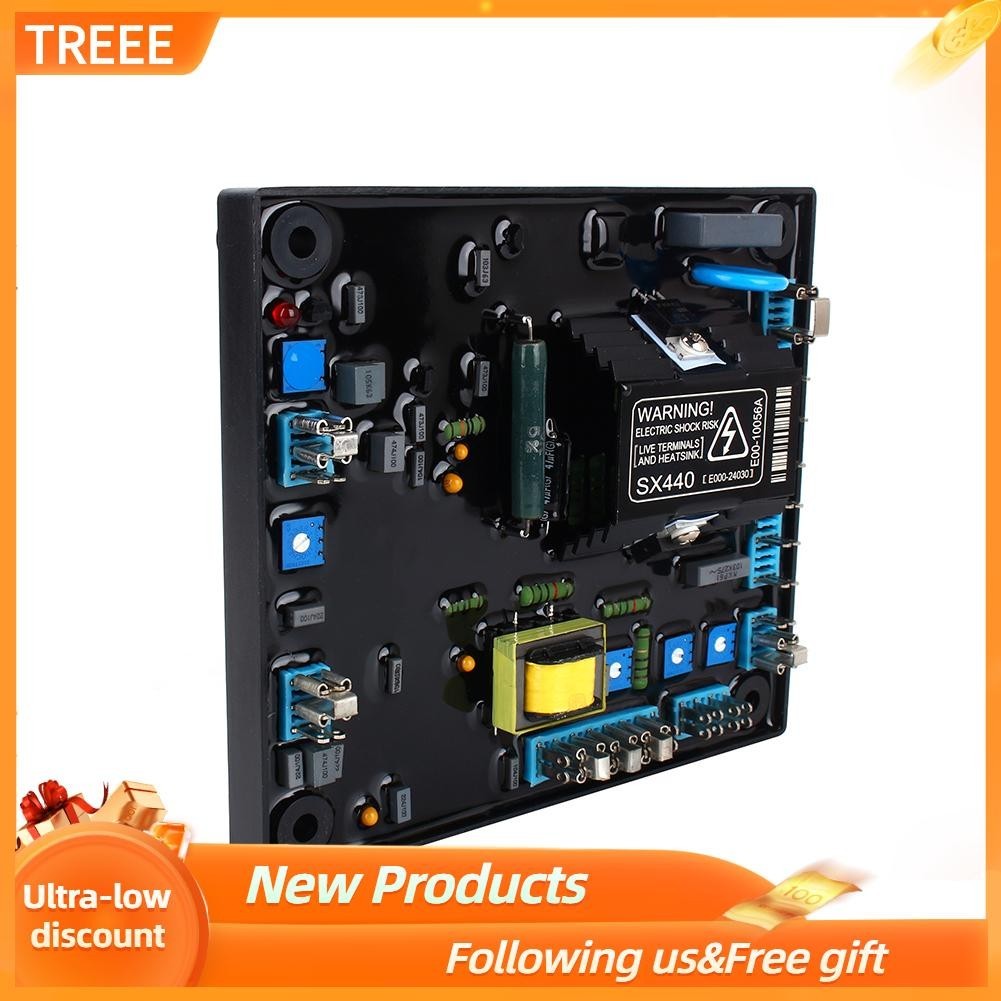 New Black Automatic Voltage Regulator AVR SX440 for Stamford Generator ...