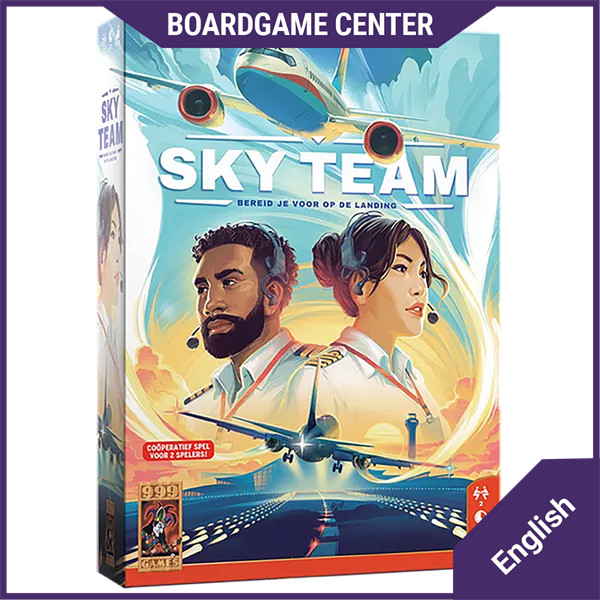 Bộ trò chơi Boardgame - Sky Team (2023) - Pilot and co-pilot work ...