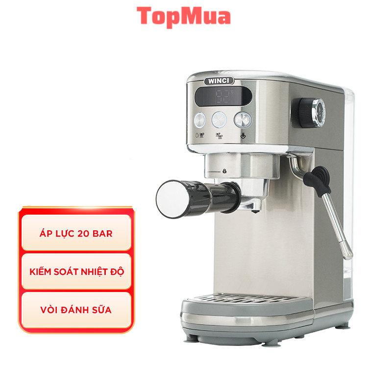 Máy pha cà phê tự động Espresso Winci EM 3110, có vòi đánh sữa, bảo ...