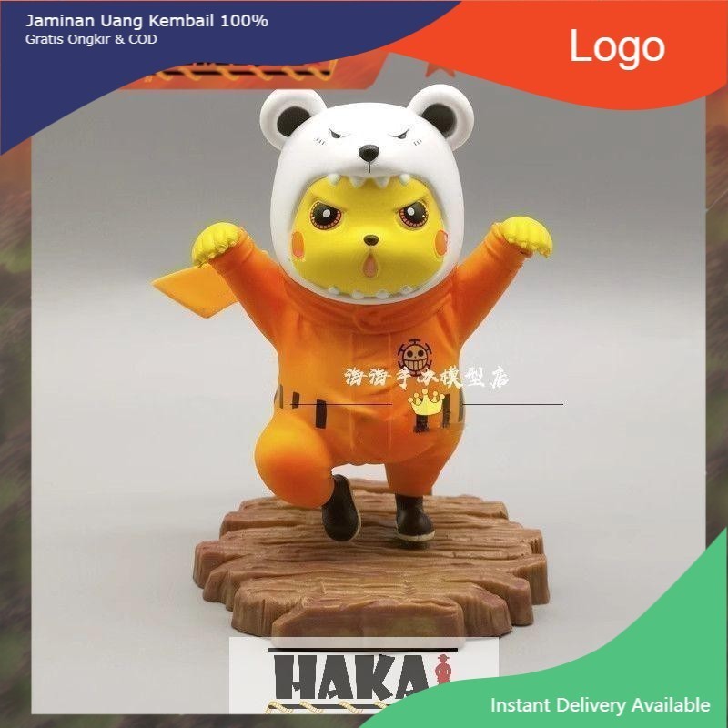 Mô hình Pikachu cos Bepo one piece siêu cute - Mô hình Figure Hakai ...