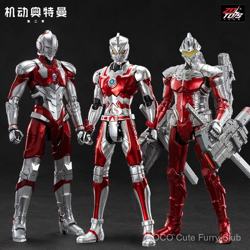 Armor Mobile Ultraman Ace Hình Ultimate Zero Mô hình nghệ thuật có khớp ...