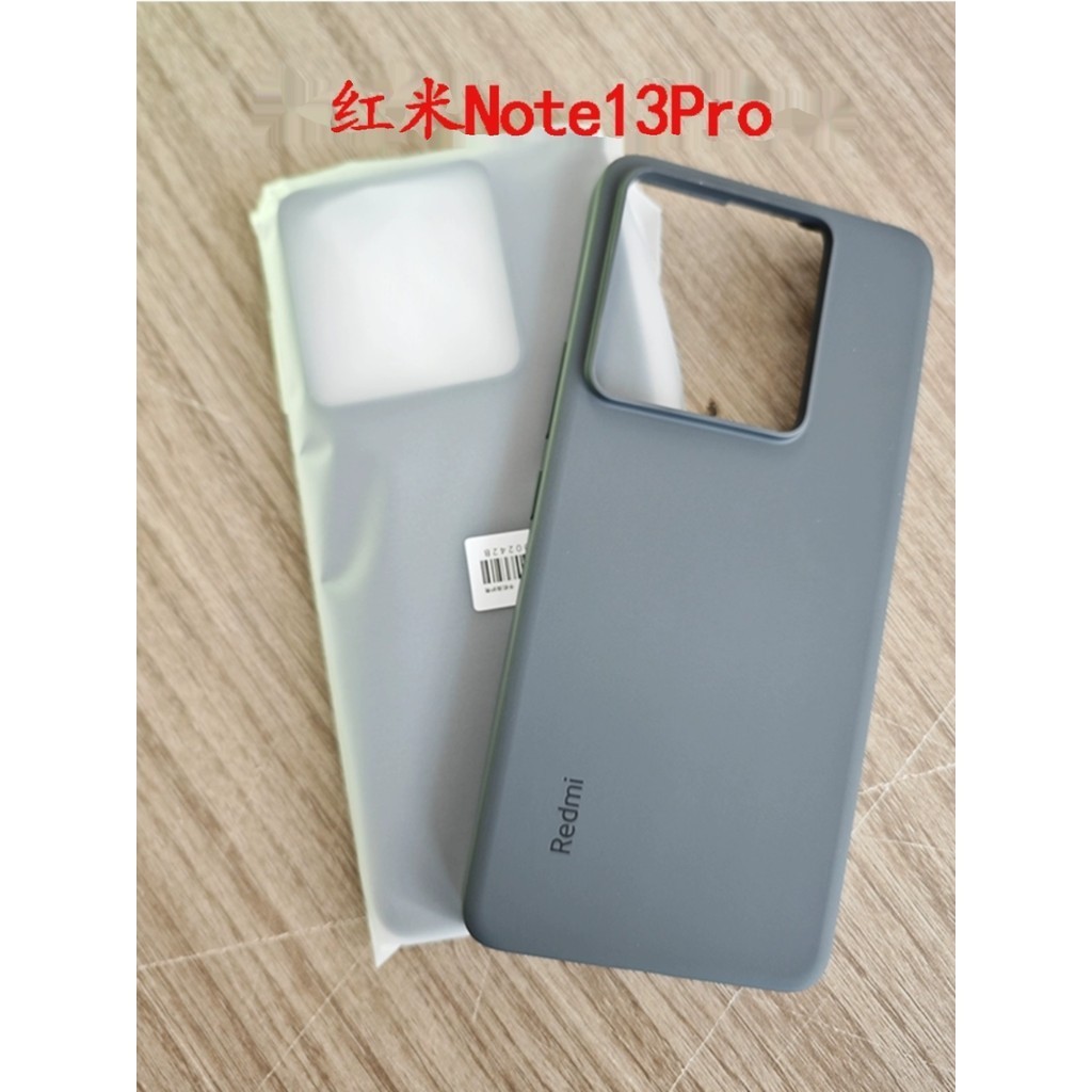 Ốp điện thoại silicon lỏng Redmi note13pro chính hãng Note 13 Pro + Vỏ bảo vệ mới màu xám đen ...
