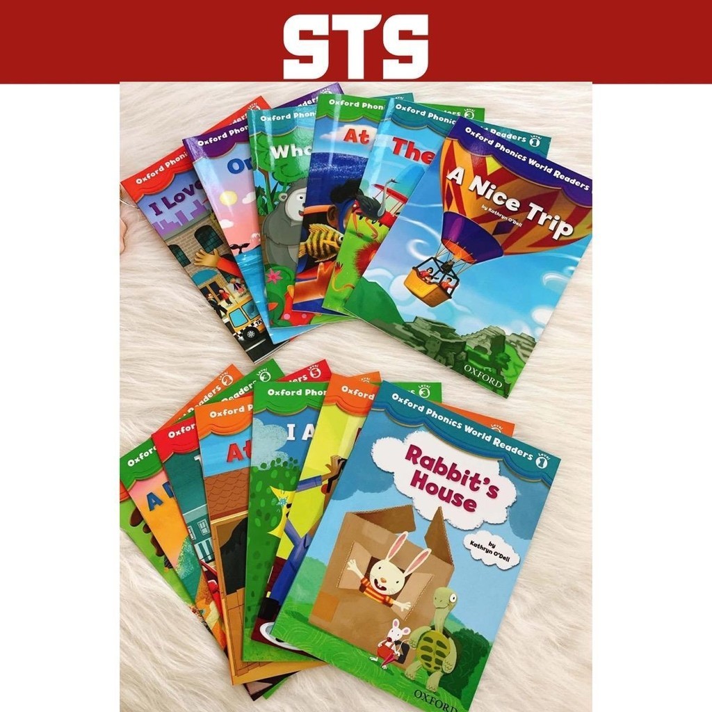 Sách - Oxford Phonics World Readers - bộ 15 cuốn | Shopee Việt Nam