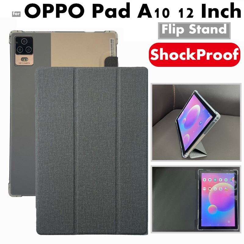 Dành Cho OPPO Pad A10 Tab 12 Inch Android 12.0 Bao Da Lật Siêu Mỏng Ba ...