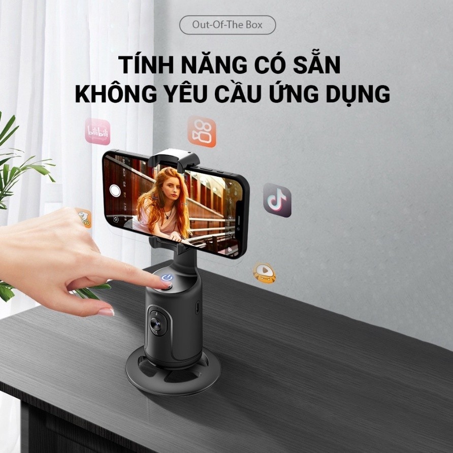 Tay Cầm Chống Rung Điện Tử Gimbal P01 Có Bluetooth - Gimbal Điện Thoại Chống Rung - Gậy Quay ...