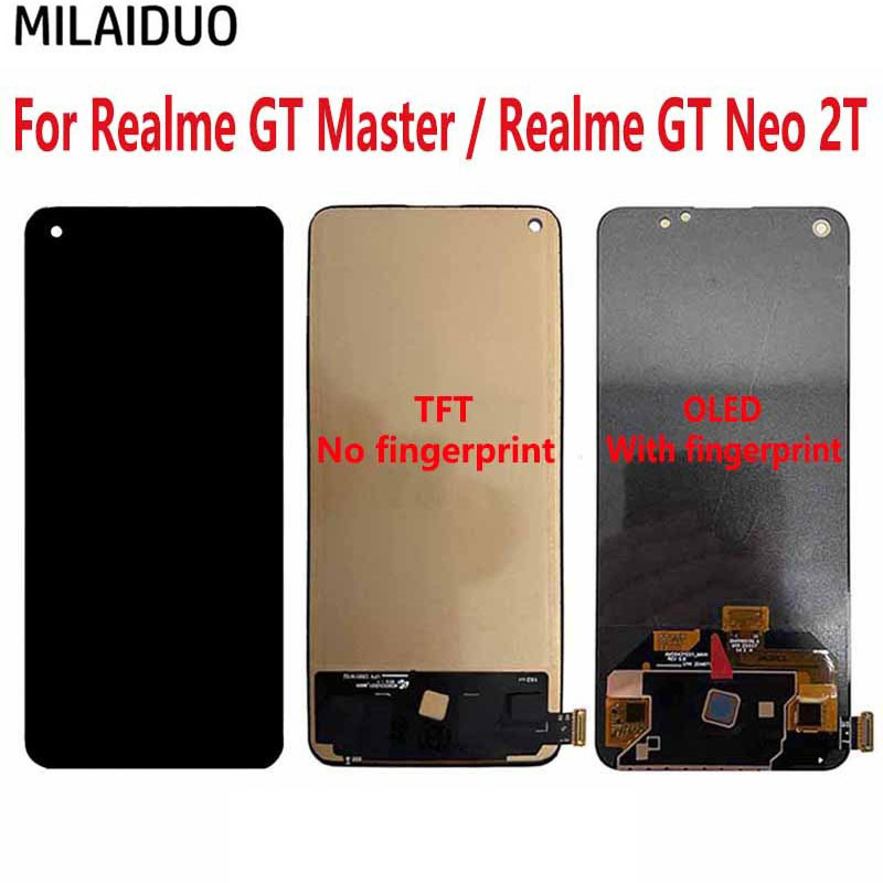 Dành Cho Realme GT Master RMX3363 RMX3360 Màn Hình LCD Bộ Số Hóa Màn ...