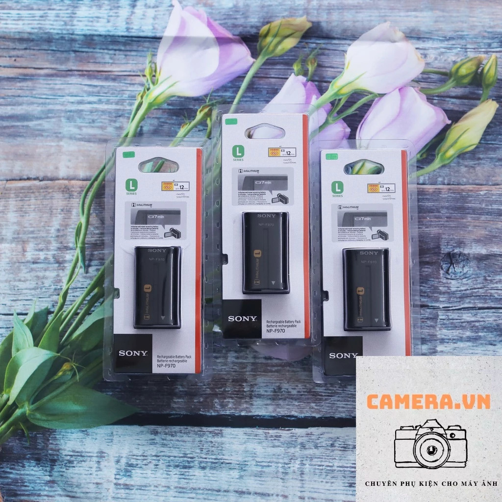 Pin Sạc Sony F970, F770, F570 DÙNG CHO MÁY QUAY PHIM VÀ THIẾT BỊ ĐÈN ...