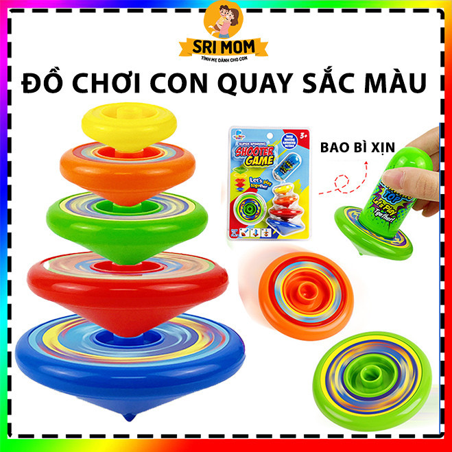 Đồ chơi con quay sắc màu gồm 5 đĩa quay kèm bệ phóng – Đồ chơi con xoay ...