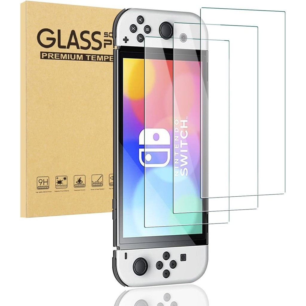 Bảo vệ màn hình cho Switch Oled 7 Inch 2021 | Phim cường lực cảm ứng nhạy cảm cho Switch Oled ...
