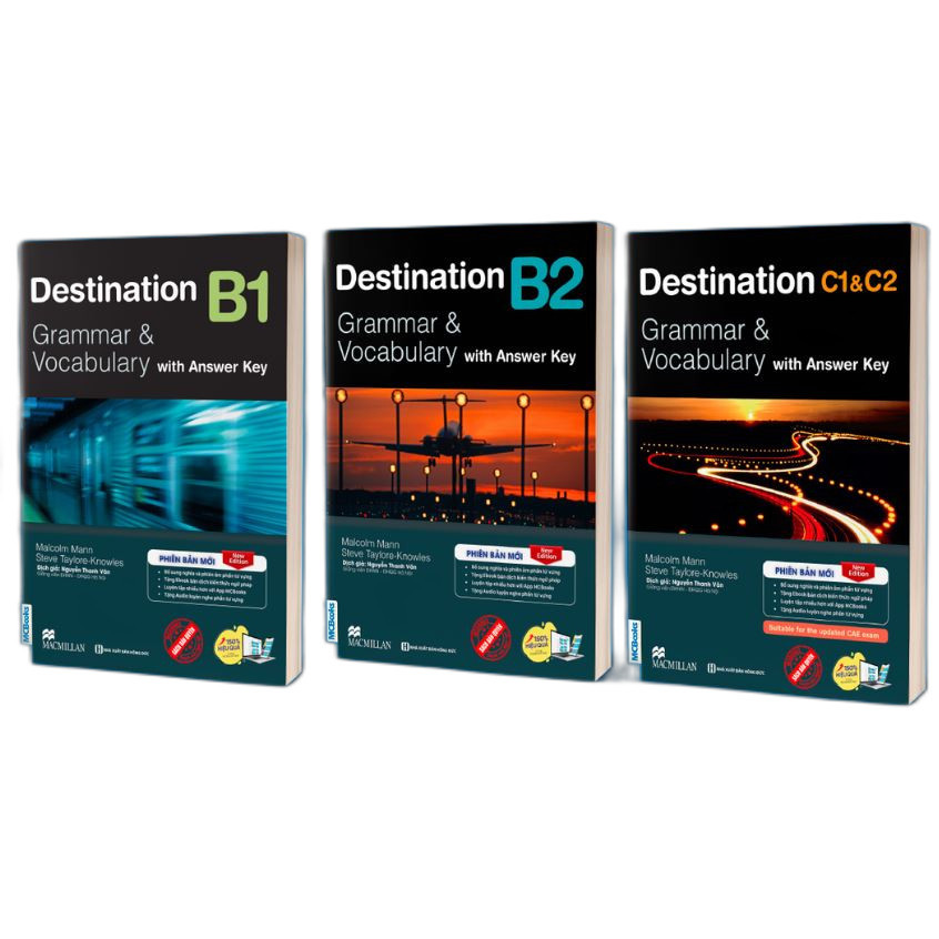 Sách - Bộ 3 cuốn Destination Grammar & Vocabulary with Answer Key B1 ...