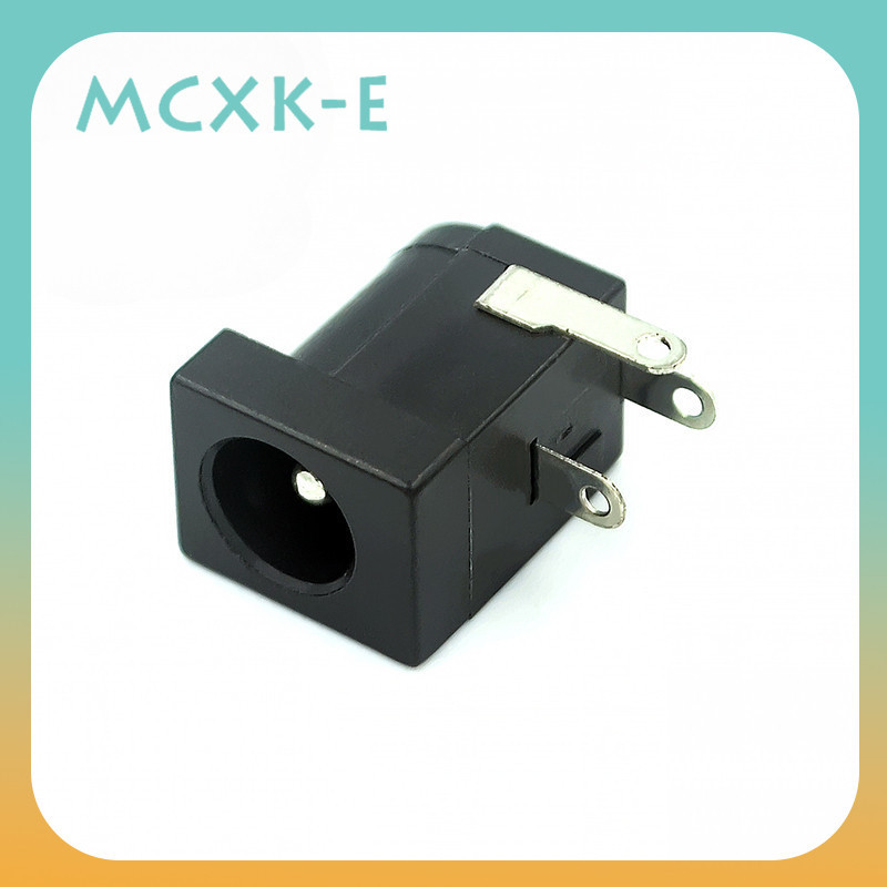 10 Cái DC-005 Đen DC Jack Cắm Điện Ổ Cắm Kết Nối DC005 5.5 * 2.1mm 2.1 Ổ Cắm Tròn Kim | Shopee ...