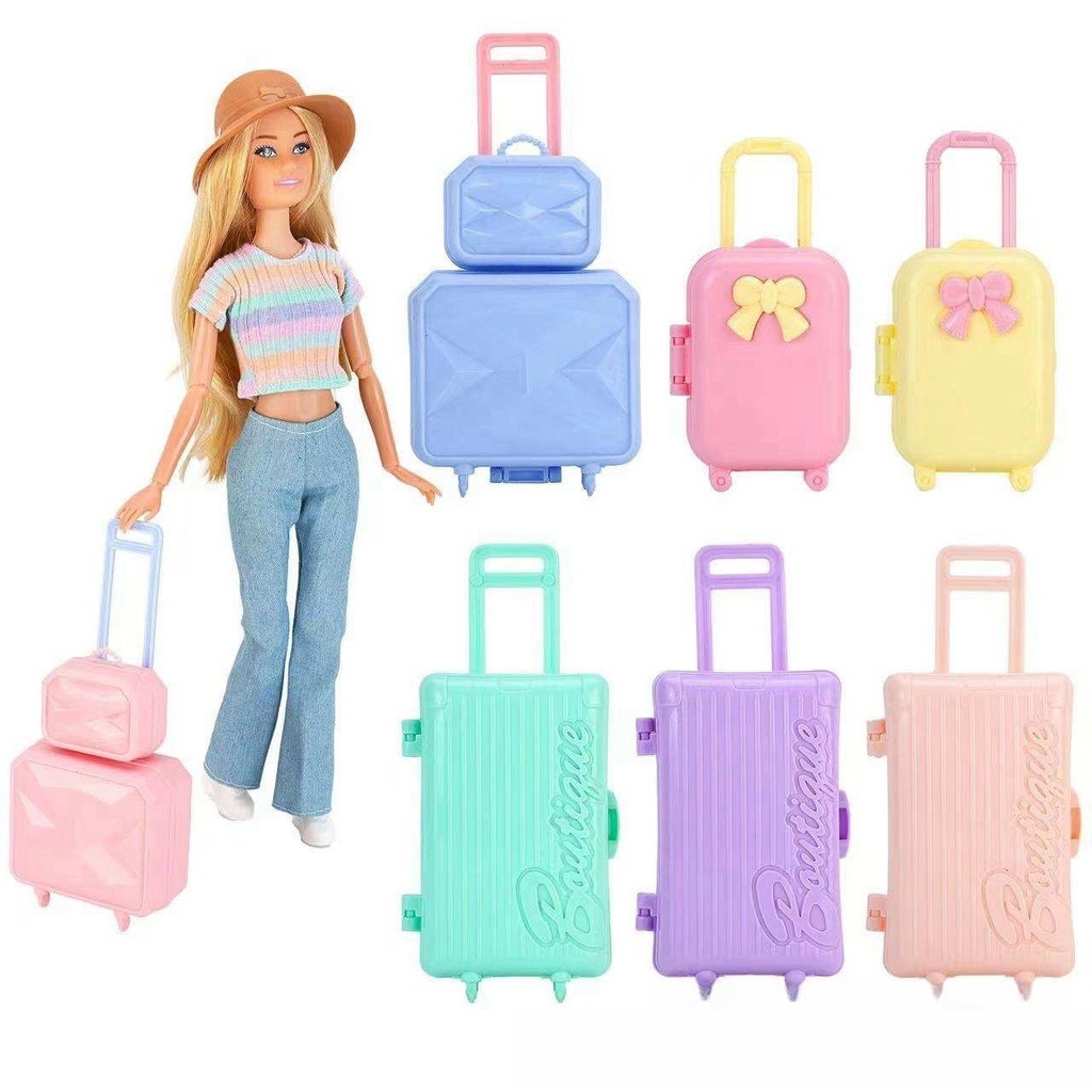 Vali Kéo 30cm Phù Hợp Cho Búp Bê barbie 11 inch | Shopee Việt Nam
