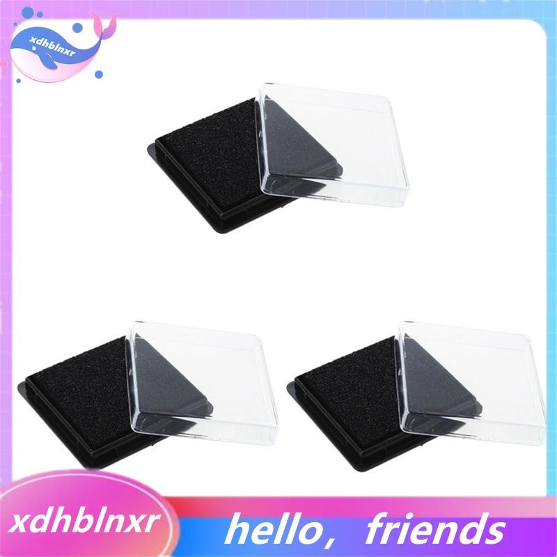3x Tem Pad Ink Pad Thư Cưới Tài Liệu Đen | Shopee Việt Nam