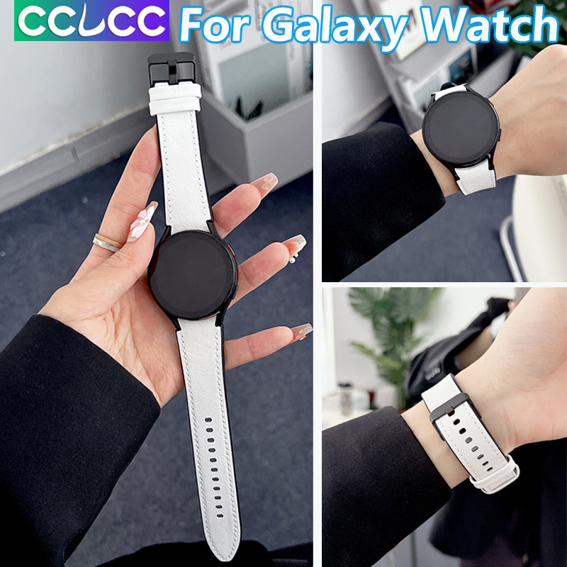 Dây Đeo Bằng Da + Silicon Chống Thấm Nước Cho Đồng Hồ Thông Minh ...