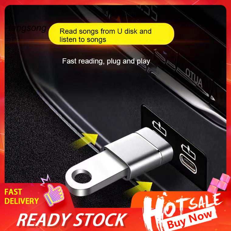 Tang _ OTG Adapter Plug Play Mini Hợp Kim Nhôm Type-C Sang USB 30 ...