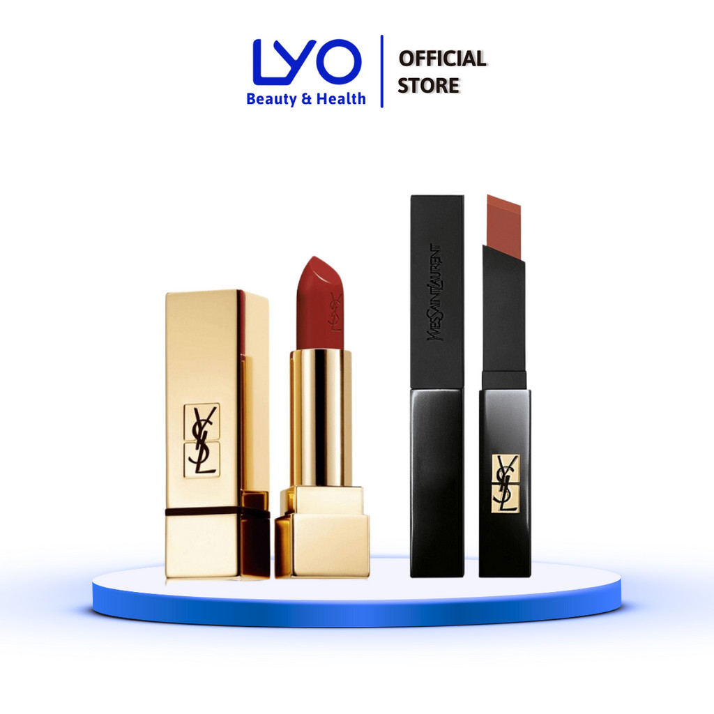 Son YSL Pure Colour Satiny Radiance 1966, The Slim Velvet Radical 313 , 314 | Shopee Việt Nam